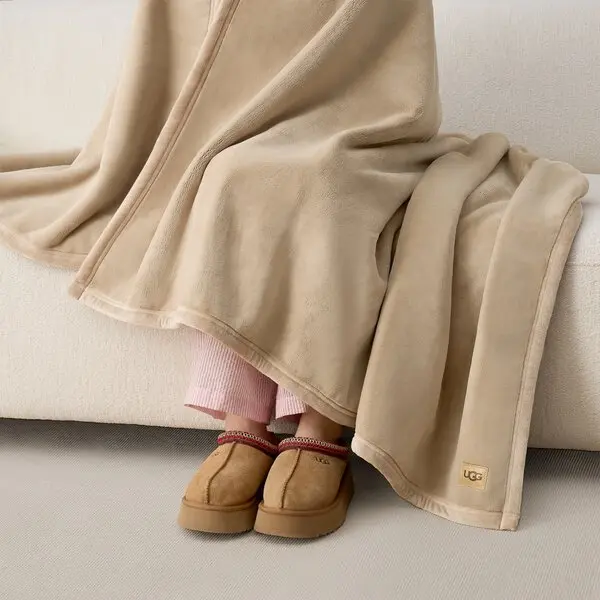 UGG Coco Throw Blanket, 50 X 70 - Mustard Seed