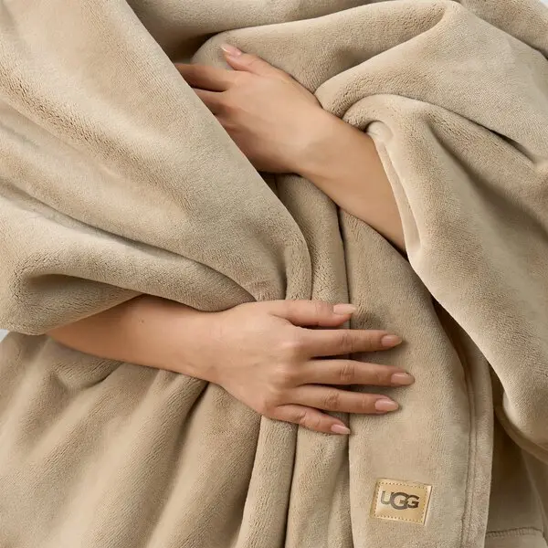 UGG Coco Throw Blanket, 50 X 70 - Mustard Seed