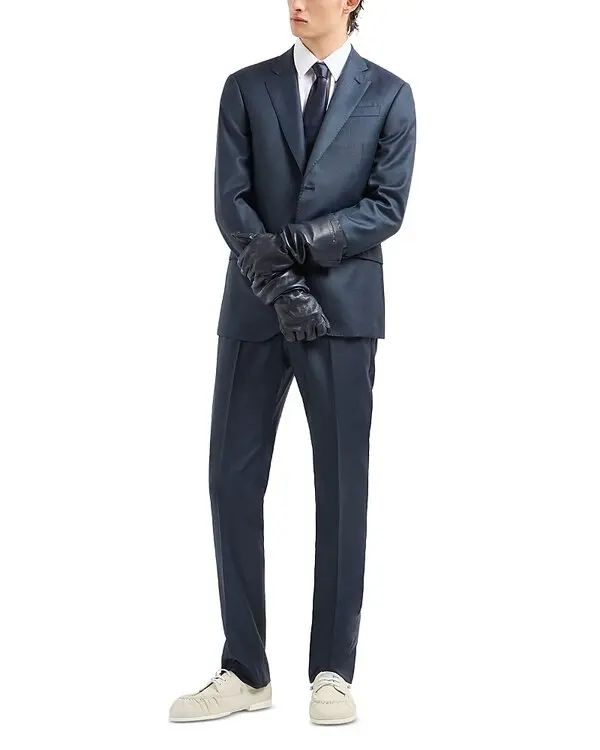 Emporio Armani G Line Regular Fit Virgin Wool Suit - Navy