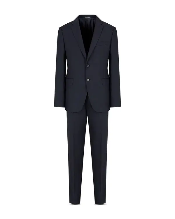 Emporio Armani M Line Slim Fit Micro Stripe Suit