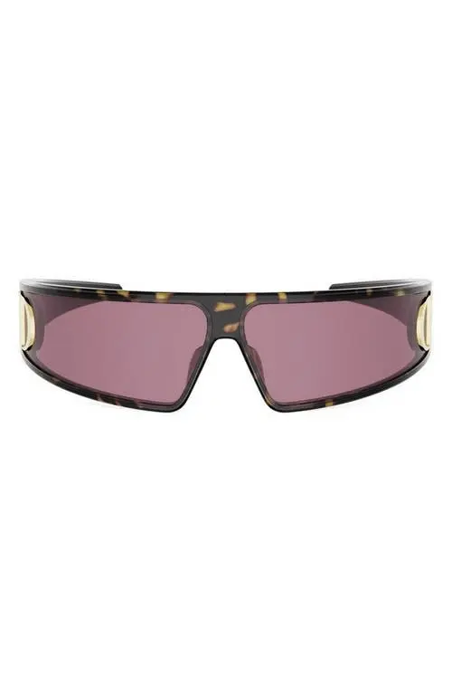 Dior Mask Sunglasses - Dark Havana/bordeaux