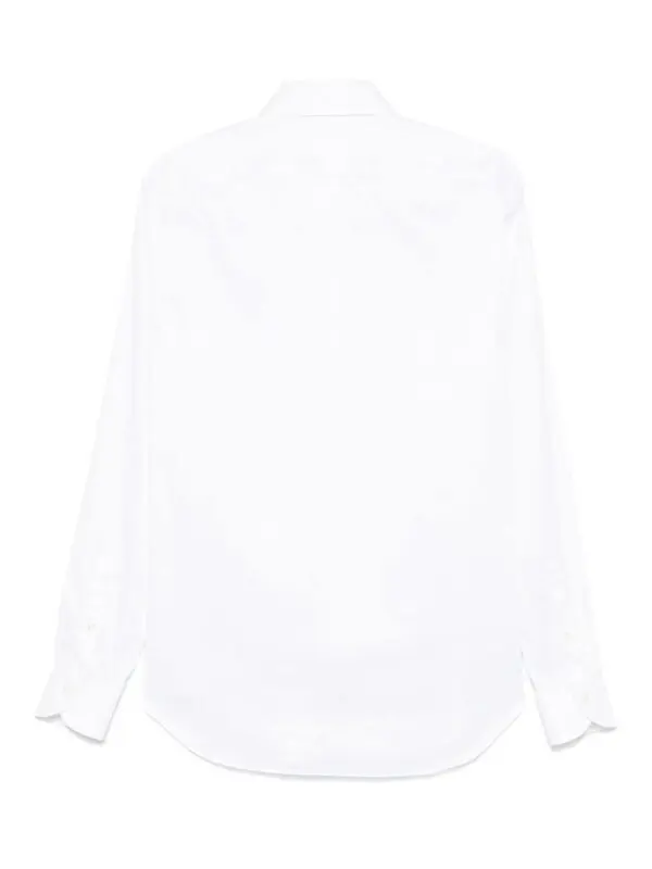 XACUS Spread-collar Twill Shirt