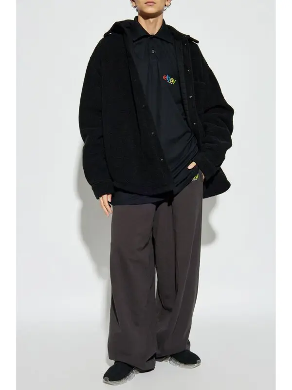 Balenciaga Brushed-finish Fleece Shirt
