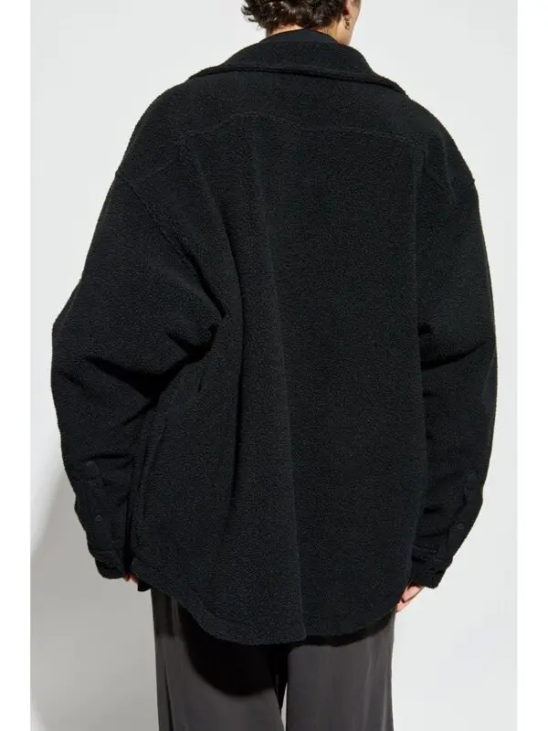 Balenciaga Brushed-finish Fleece Shirt
