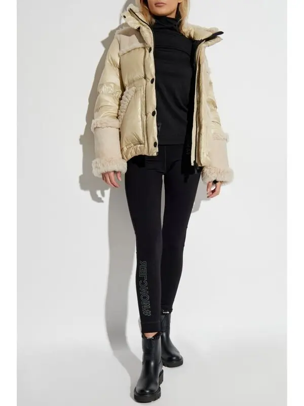 Moncler Esquel Puffer Jacket - Neutrals
