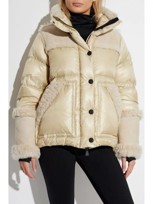 Moncler Esquel Puffer Jacket - Neutrals