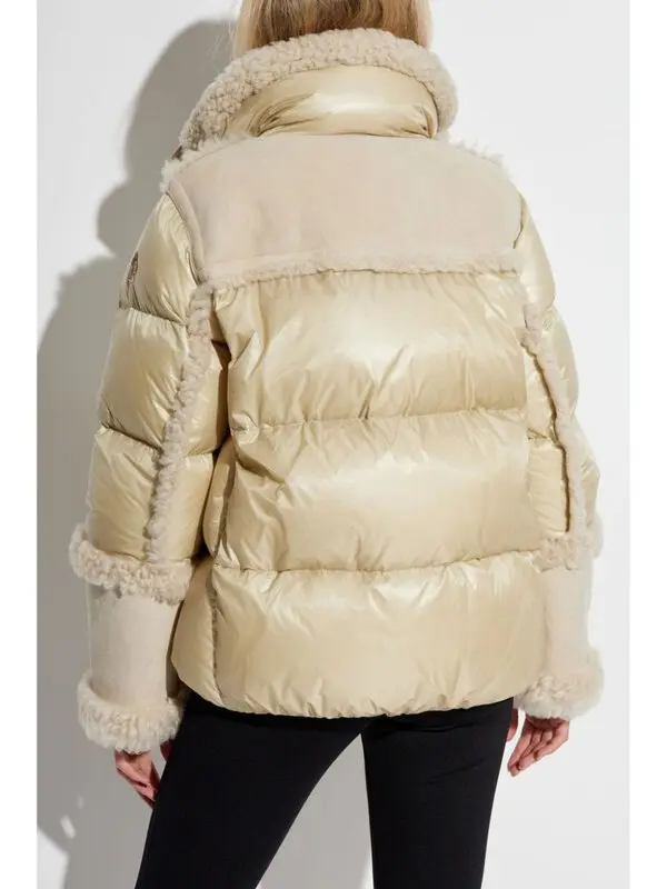 Moncler Esquel Puffer Jacket - Neutrals