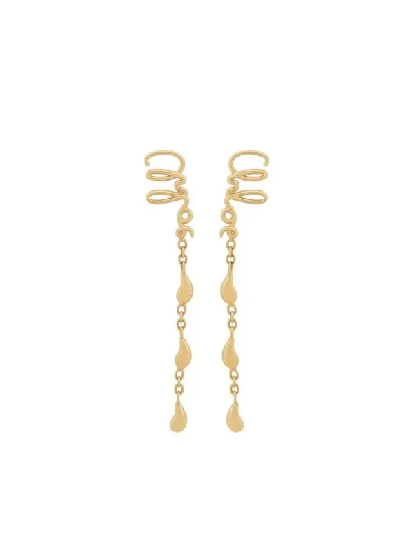 Chloé Dangle Earrings - Gold