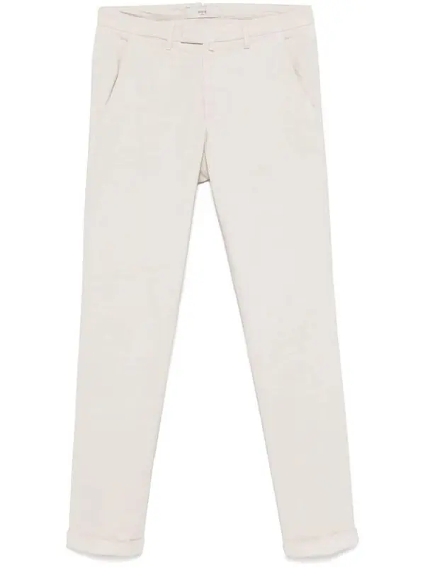 BRIGLIA 1949 Tapered Chinos - Neutrals