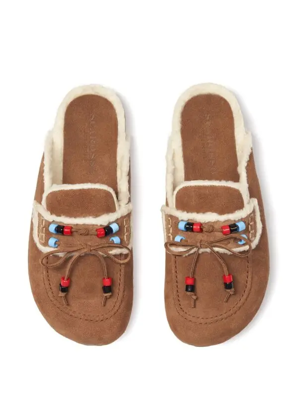 SCAROSSO Gita Mules - Brown