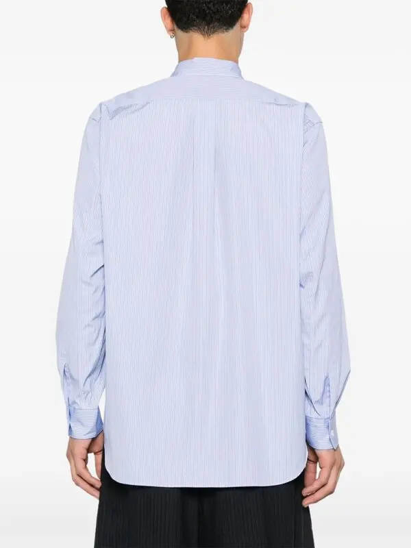 Comme Des Garçons Striped Shirt - Blue