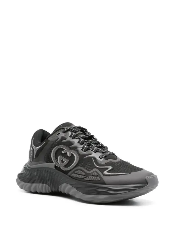 Gucci Ripple Splash Sneakers - Black