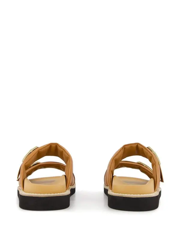 Santoni Double-buckle Sandals