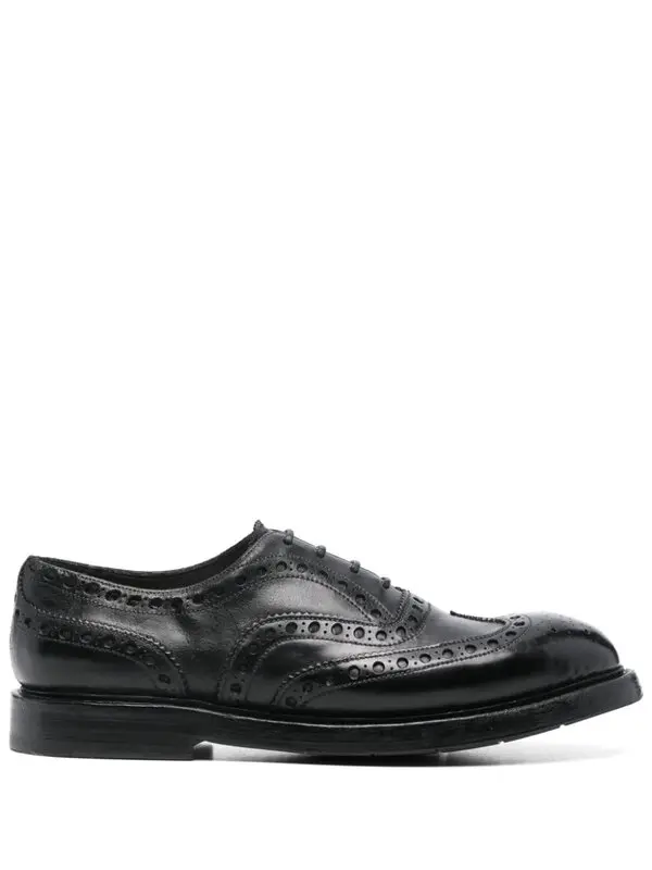 Premiata Leather Oxford Shoes