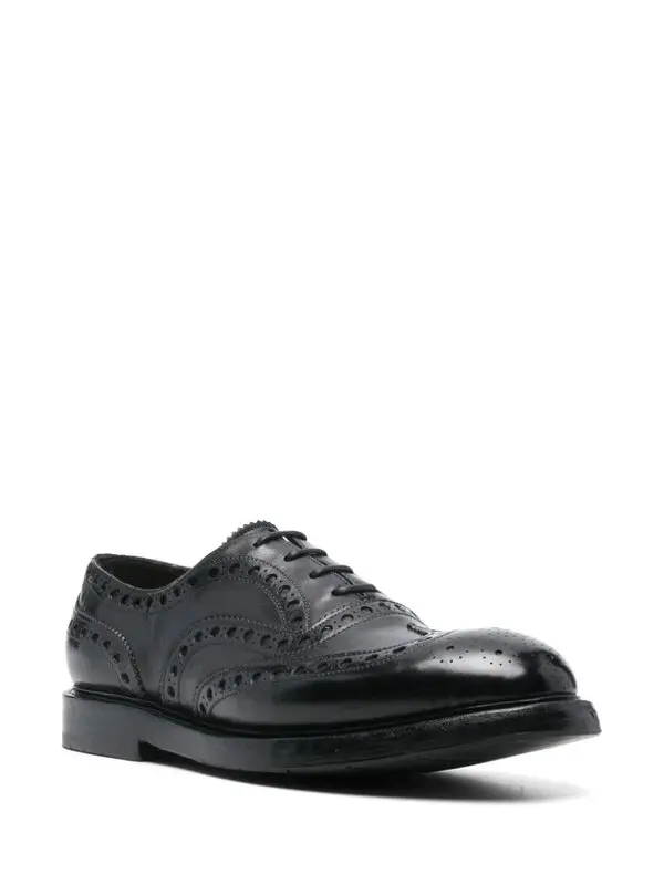 Premiata Leather Oxford Shoes