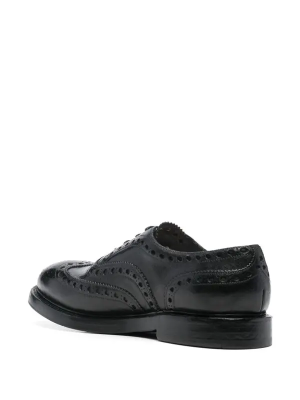 Premiata Leather Oxford Shoes