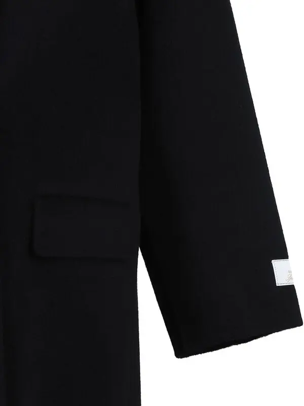 Elisabetta Franchi Double-breasted Wool Coat