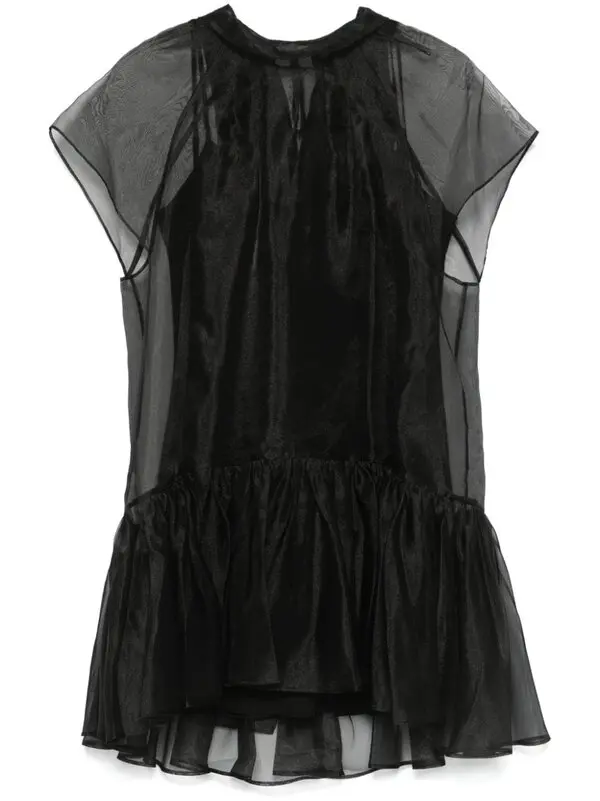 Simkhai Beaux Mini Dress - Black