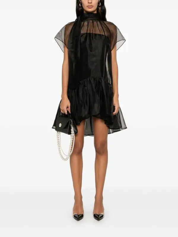 Simkhai Beaux Mini Dress - Black
