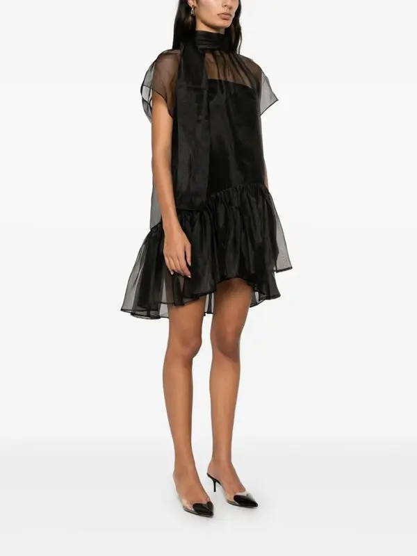 Simkhai Beaux Mini Dress - Black