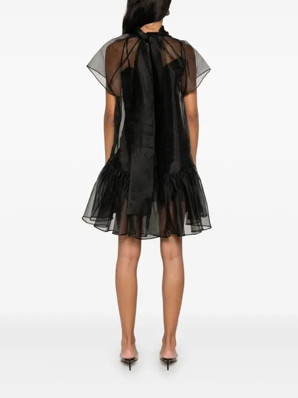 Simkhai Beaux Mini Dress - Black
