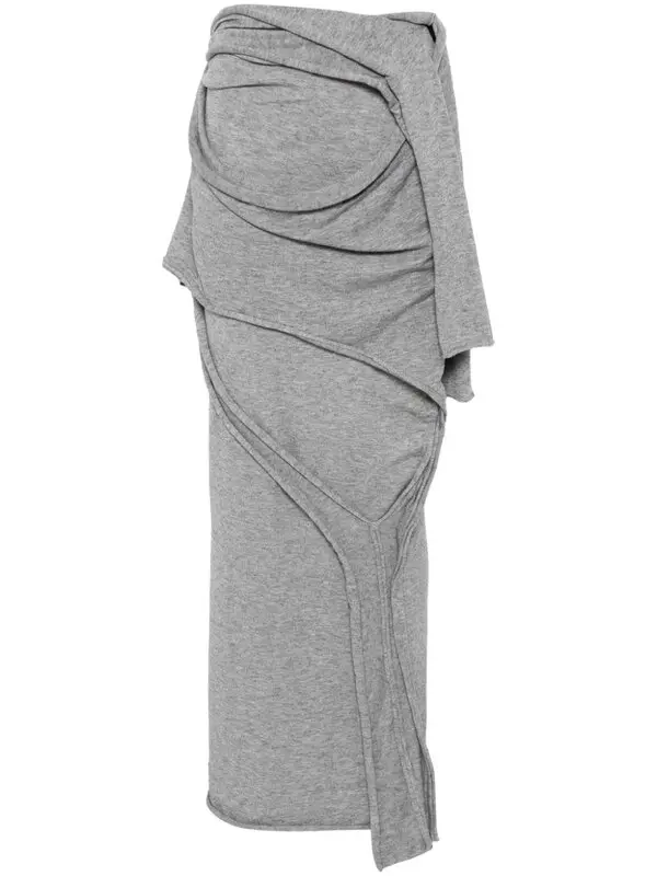 Ottolinger Knitted Ankle-length Skirt With Draped Strap