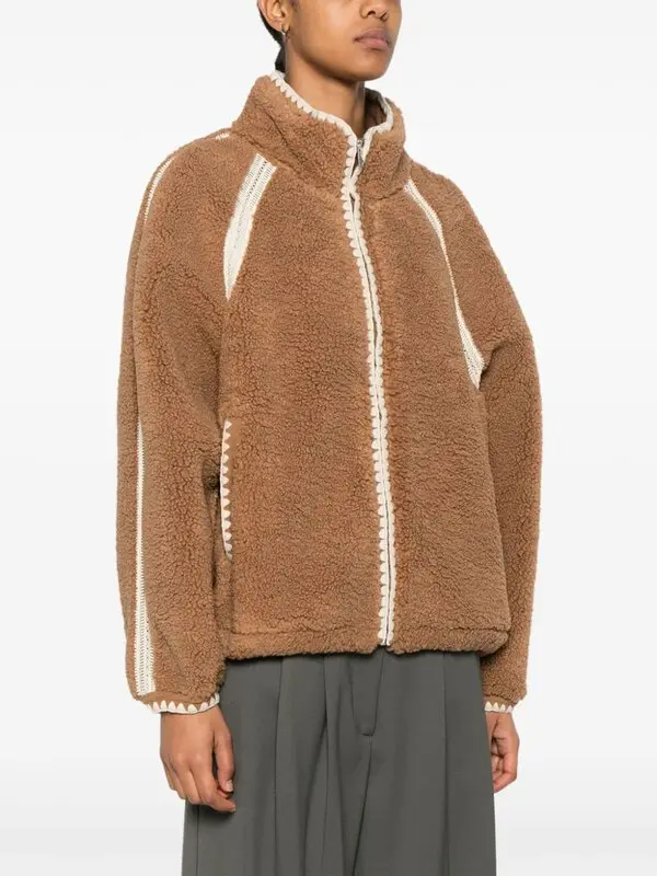 UGG Nikia Fleece Jacket - Brown