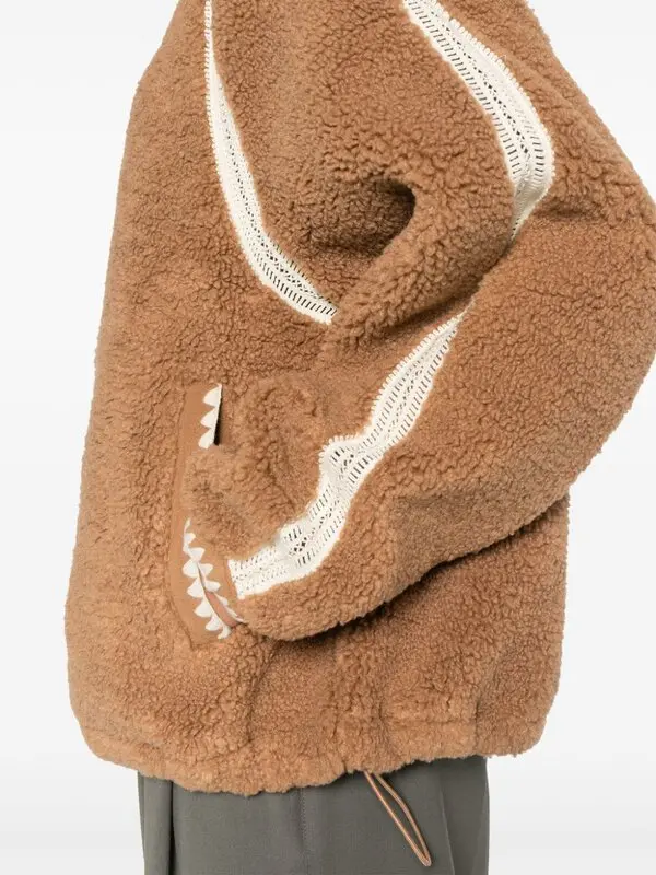 UGG Nikia Fleece Jacket - Brown