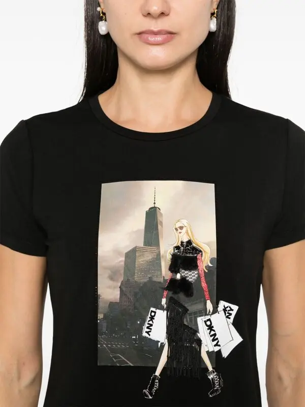 Dkny City-print T-shirt