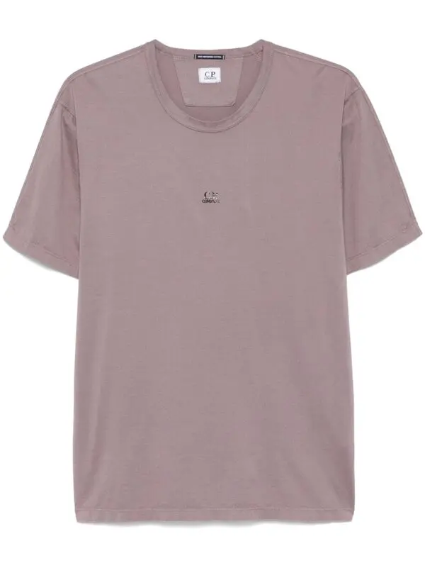 C.P. COMPANY Logo-print T-shirt - Purple