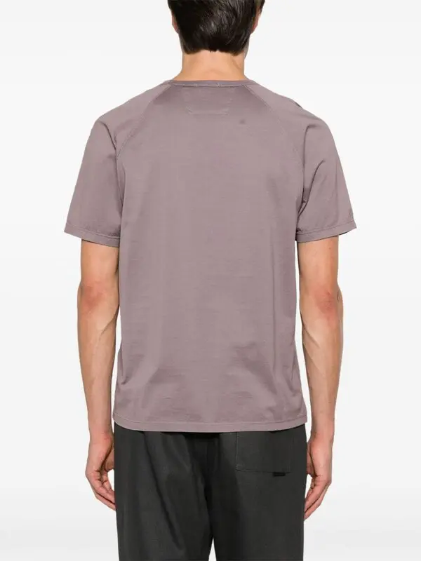 C.P. COMPANY Logo-print T-shirt - Purple