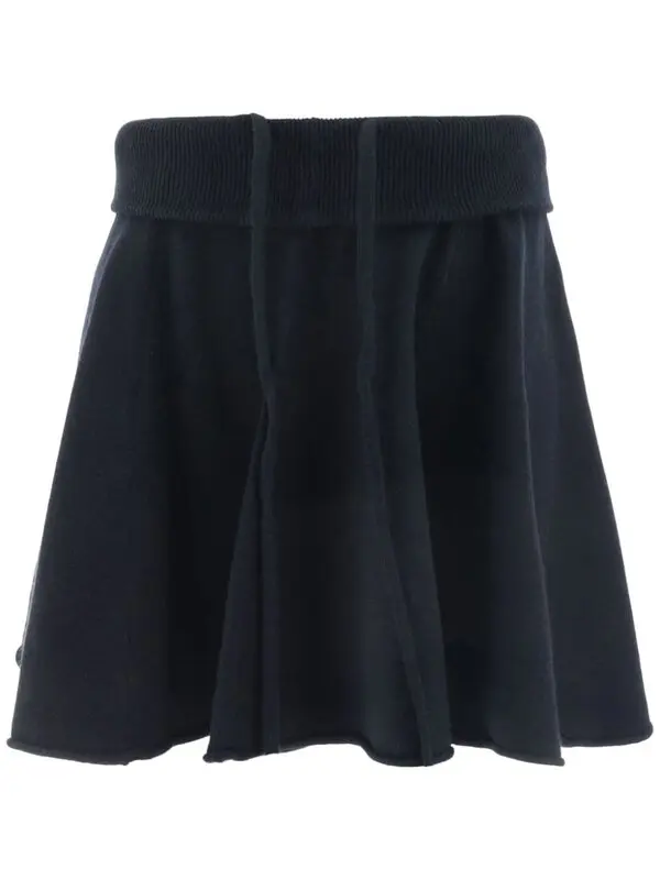 EXTREME CASHMERE X Fine-knit Mini Skirt