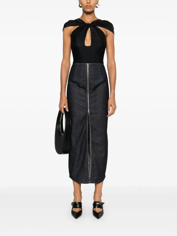 Coperni Denim Maxi Skirt