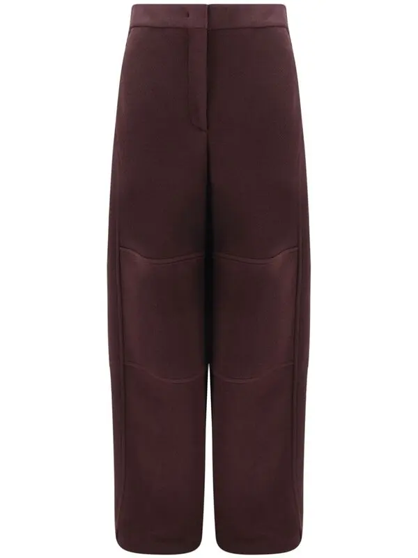 JIL SANDER Wide-leg Trousers - Red