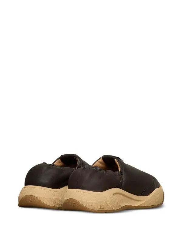 AMI Paris Slip-on Leather Sneakers