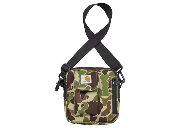 Carhartt Wip Essentials Bag - Green Camo Duck