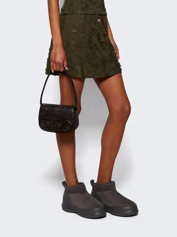 Moon Boot Luna Low Suede Boots - Grey