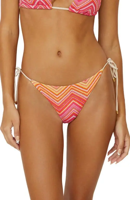 PQ String Bikini Bottom - Cayenne
