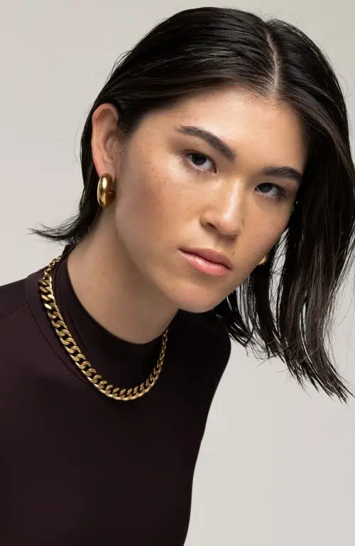 ST. MORAN Curb Chain Necklace - Gold