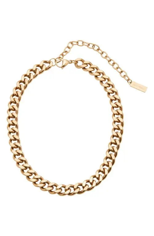 ST. MORAN Curb Chain Necklace - Gold