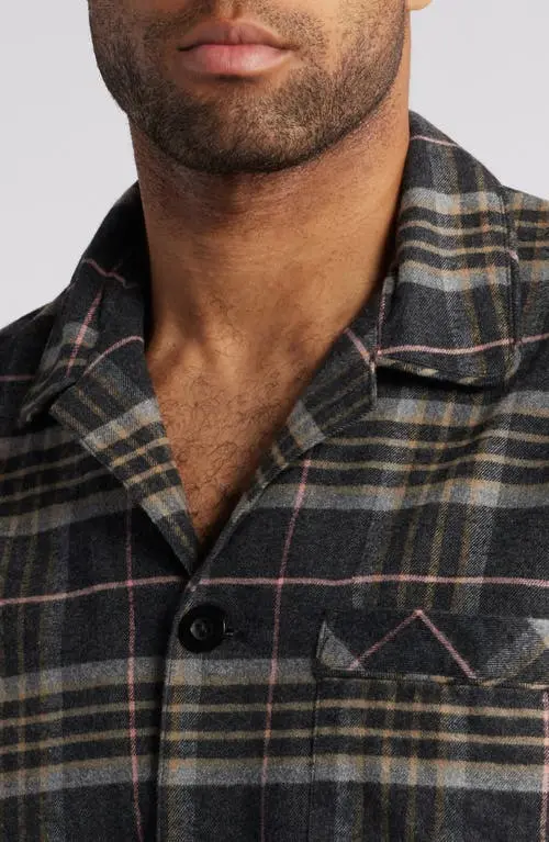 Majestic International Country Cotton Flannel Pajamas - Charcoal