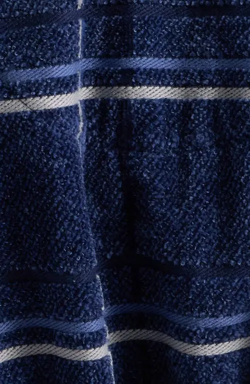 Majestic International Out Of Office Stripe Terry Velour Robe