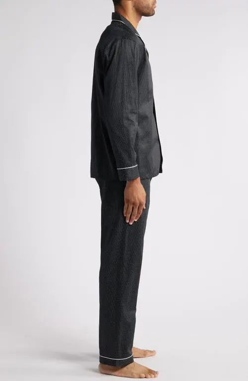 Majestic International Revival Microdot Cotton Sateen Pajamas