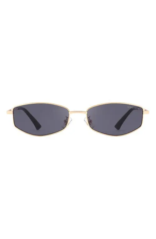 FIFTH & NINTH Rowan Geometric Sunglasses - Gold / Black