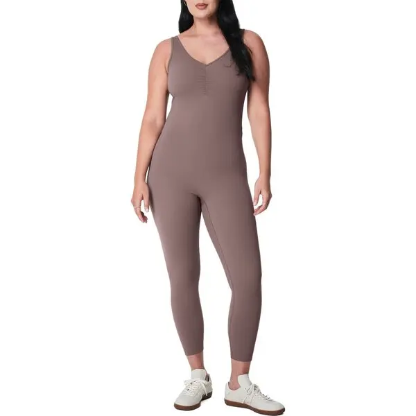 Spanx Booty Boosty Jumpsuit - Smoke