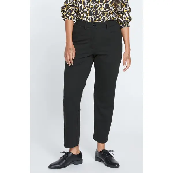 Universal Standard Ponte Cigarette Pants - Black