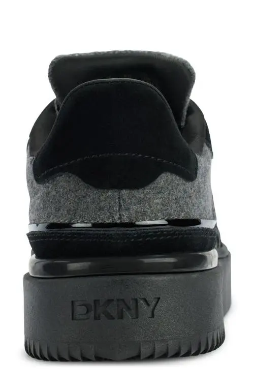 Dkny Bethan Platform Sneakers - Black/ Grey