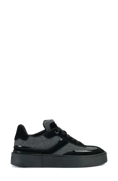 Dkny Bethan Platform Sneakers - Black/ Grey