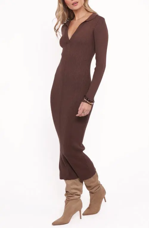 PETAL & PUP Collins Long Sleeve Sweater Dress