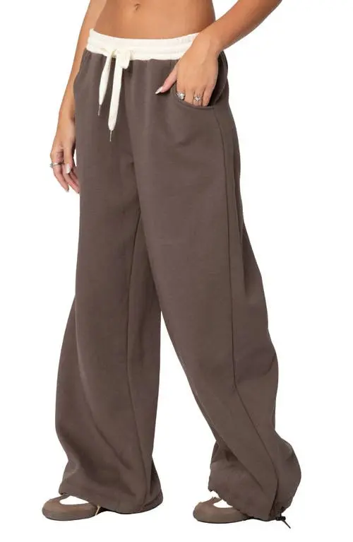 EDIKTED Mikki Wide-leg Sweatpants